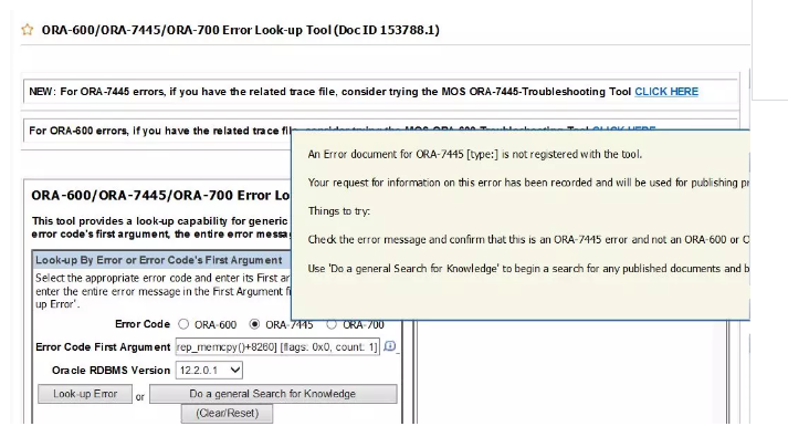 18C 也不能避免 SQL 解析的 Bug_ora-07445: exception encountered: core dump [clsdc-CSDN博客